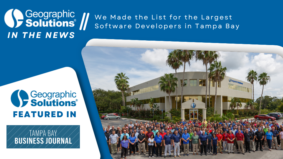 Newsroom | Geographic Solutions Named to Tampa Bay Business Journ