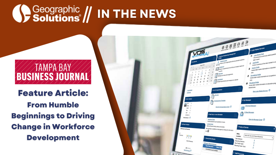 Newsroom | Geographic Solutions Featured in a Tampa Bay Business